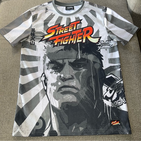 Capcom | Shirts | Street Fighter Ryu Mens Shirt Size Medium Capcom ...